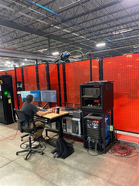 Path Robotics On Linkedin Behind That Welding Curtain Is Our Aw 3 Robot It Could Be Welding A…