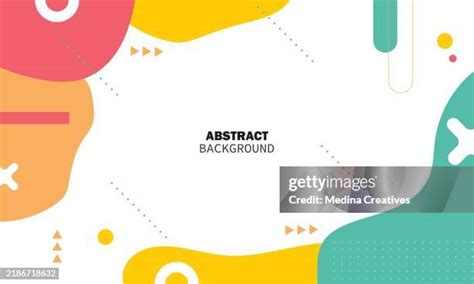 Abstract Shape Colorful Background With Elements Vector High Res Vector Graphic Getty Images