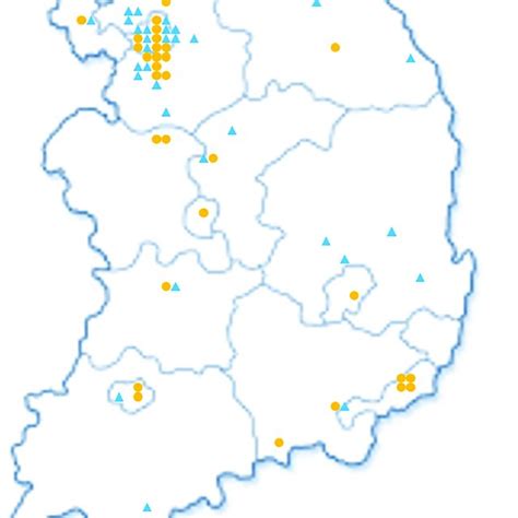 Geographical Distribution Of The Responding Hospitals Download