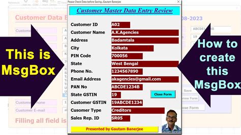 How To Create Userform As Msgbox In Excel Vba Part 11 Vba Excel
