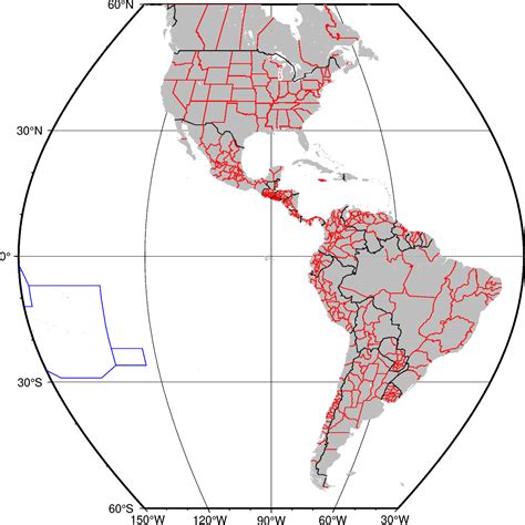 Political Boundaries — Pygmt