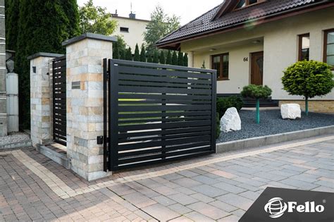 Nowoczesny Podjazd Przed Domem Fello