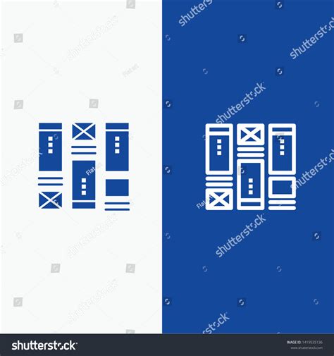 Wire Framing Sketching Wireframe Idea Line เวกเตอร์สต็อก ปลอดค่าลิขสิทธิ์ 1419535136