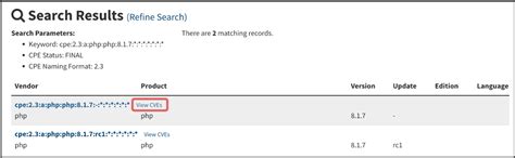 Nvdとcpeを使って脆弱性を検索する · Kapieciiのブログ