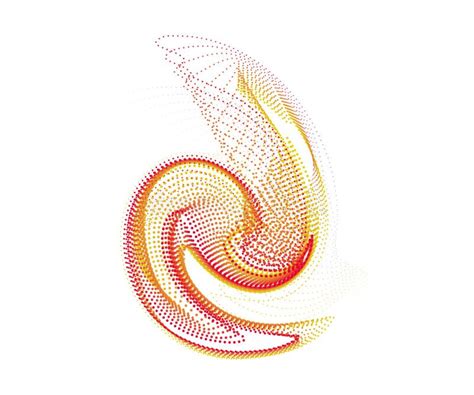 Cmyk Abstract Dot Ronud Circle Flower Leaf Design A Blue Pink With A