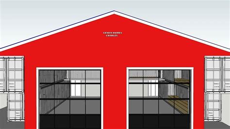 Contaner Shop 3d Model