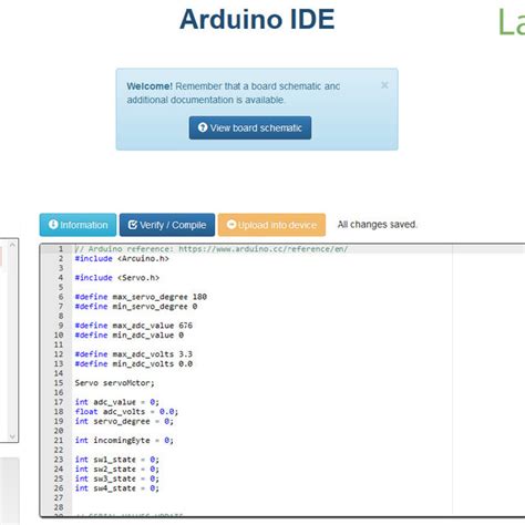 fritzing schematic equivalent of each arduino experimentation instance