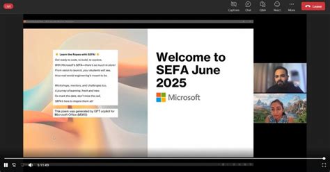 🌐 Microsoft Sefa June 2025 — Empowering Future Engineers Through Real