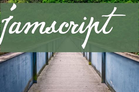 Jamscript Font FFonts Net