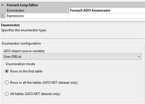 Ssis Result Set To Multiple Variables Stack Overflow