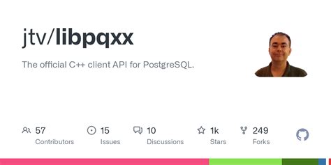 Github Jtvlibpqxx The Official C Client Api For Postgresql