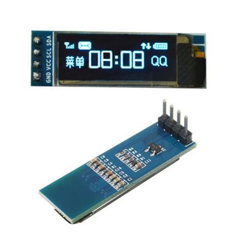 Oled 069 Blue I2c Lcd Module For Arduino