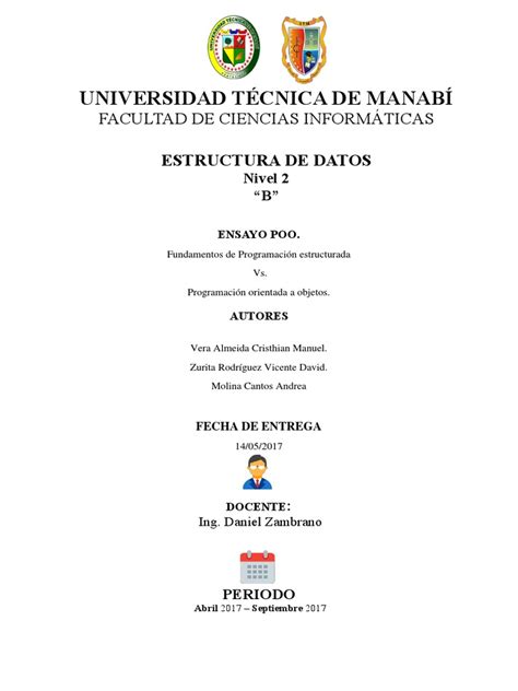 Programación Orientada A Objetos Vs Programación Estructurada Pdf Programación Orientada A