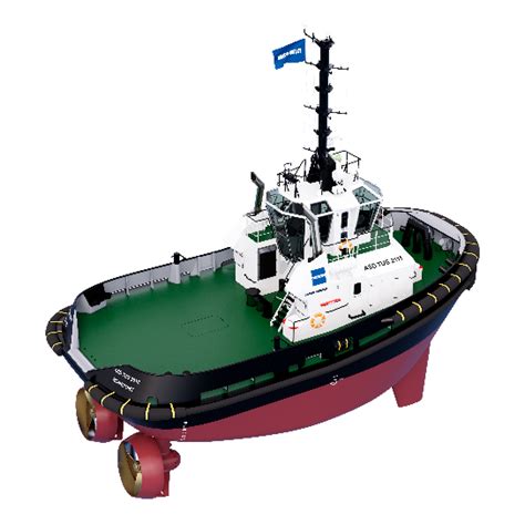 Azimuth Tug Boat 2111 Of Compact And Multi Purpose Design Damen
