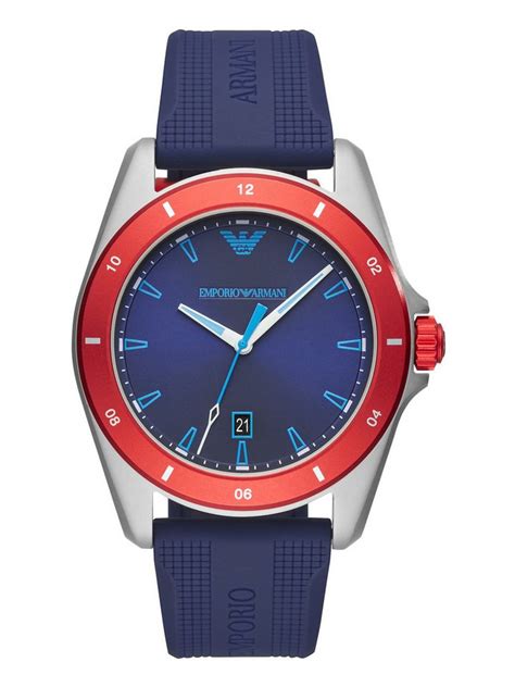 Emporio Armani Quarzuhr Emporio Armani Herren-Uhren Analog Quarz, Emporio
