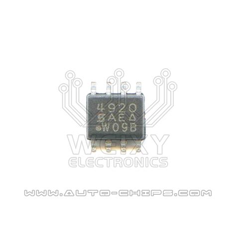 4920 chip use for automotives