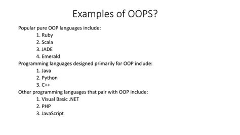 Python Classes Pptx Programming Languages Computing