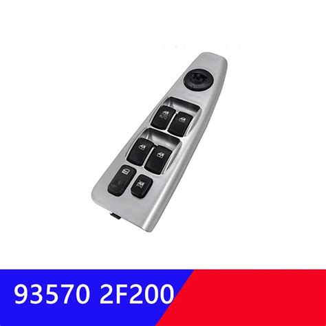 앞 왼쪽 문 창문 유리 리프터 주 제어 스위치 기아 세라토 93570 2f200 935702f200자동차 스위치 및
