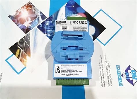 ADAM Module ngõ vào ra số kênh hỗ trợ Modbus TCP BKAII Thiết bị truyền thông tốt