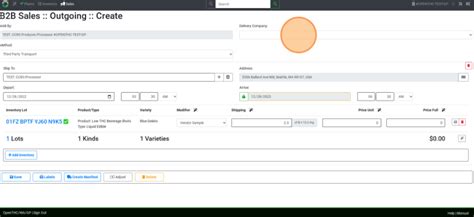 Workflow Mode Prepare Manifest For Client Educational Samples Openthc Help
