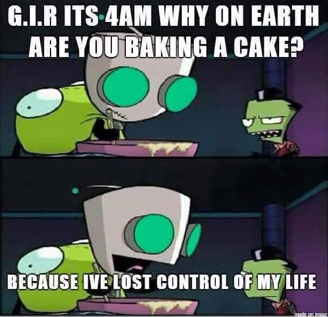 Gir Invader Zim Quotes