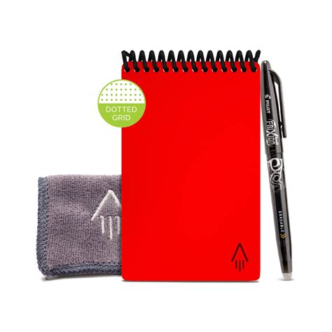 Rocketbook Everlast Smart Reusable Notebook Dotted Grid Eco Friendly