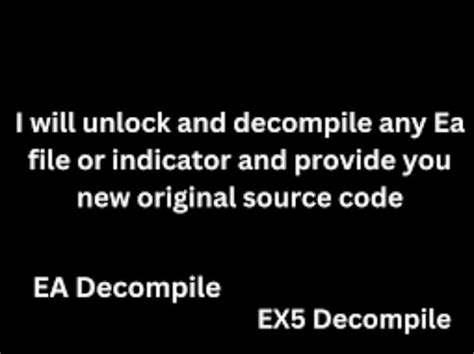 Decompile Ea Files Decompile Ea Bot And Unlock The Source Code