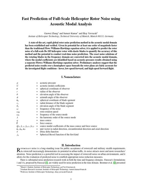 Aiaa Abstract Guowei Pdf Helicopter Rotor Helicopter
