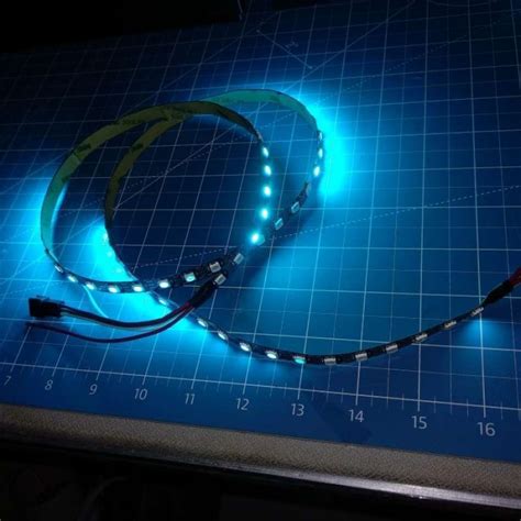 Promo Led Strip WS2812B 1 Meter Ada 96 Led 96 Pixel RGB Smart IP30 Multicolor Diskon 23 Di