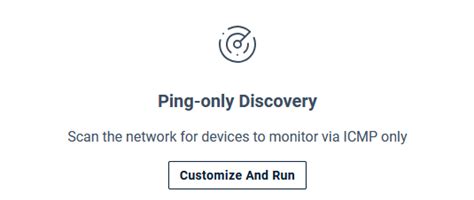 Ping Only Discovery Statseeker Documentation