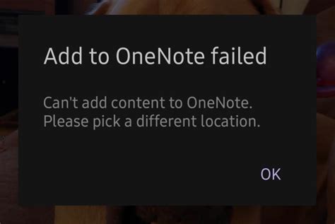 Add To OneNote Failed How Do I Fix This I M Switching From Evernote To OneNote But Since