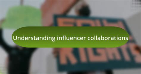 My Thoughts About Influencer Collaborations • Uk