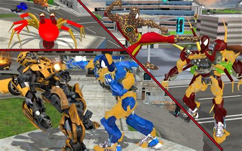 Android 용 Spider Robot Sim Amazing Spider Grand Robot Battle 다운로드