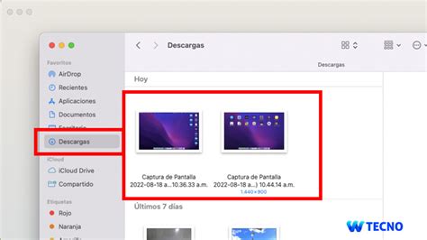 Cómo capturar la pantalla en MAC WTecno
