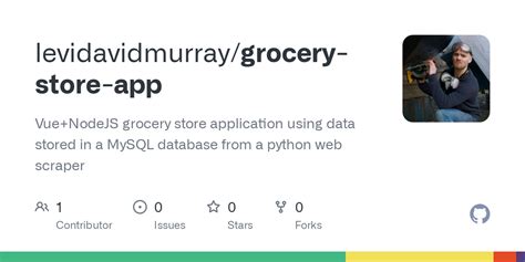 github levidavidmurray grocery store app vue nodejs grocery store