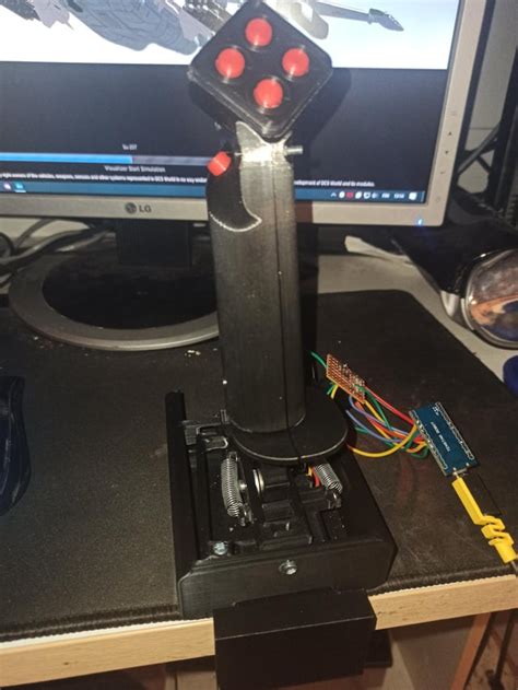 I Made A Joystick With Hall Sensors And A Couple Buttons Check Comments For Credit R Hotasdiy