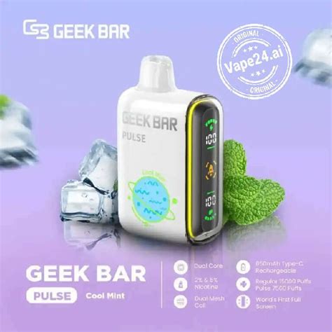 Geek Bar Pulse 15000 Puffs Disposable Vape 10 Off Vape24ai