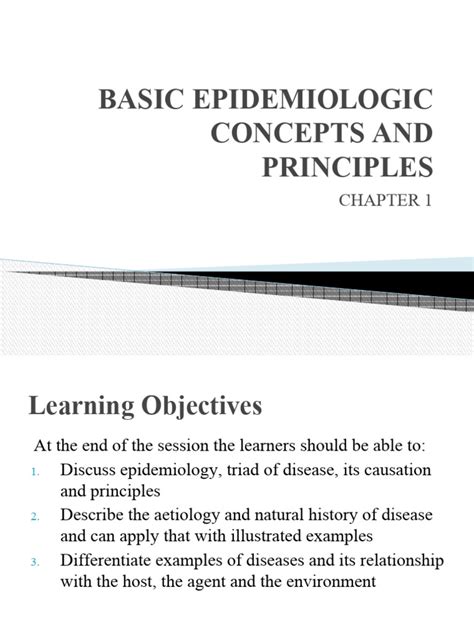 Basic Epidemiologic Concepts And Principles Pdf Epidemiology Vaccines