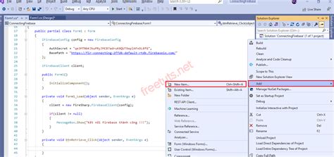 Windows Form Cách Lấy Dữ Liệu Từ Firebase
