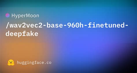 hypermoon wav2vec2 base 960h finetuned deepfake · training metrics