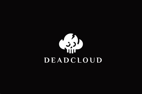 Sold Deadcloud Skull Cloud Logo Logo Cowboy
