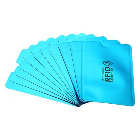 Uxcell Rfid Blocking Sleeves Identity Theft Prevention Credit Cards Secure Protector Holders