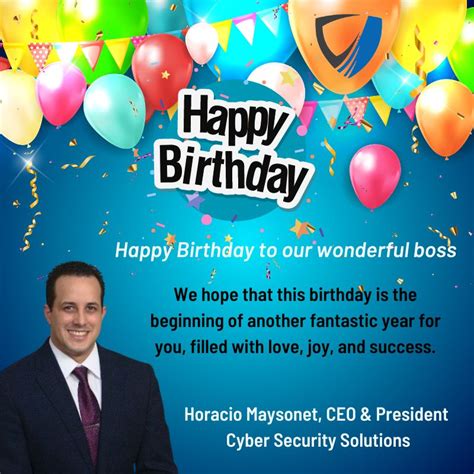 Cyber Security Solutions Inc On Linkedin Cybersecurity Happybirthdayboss