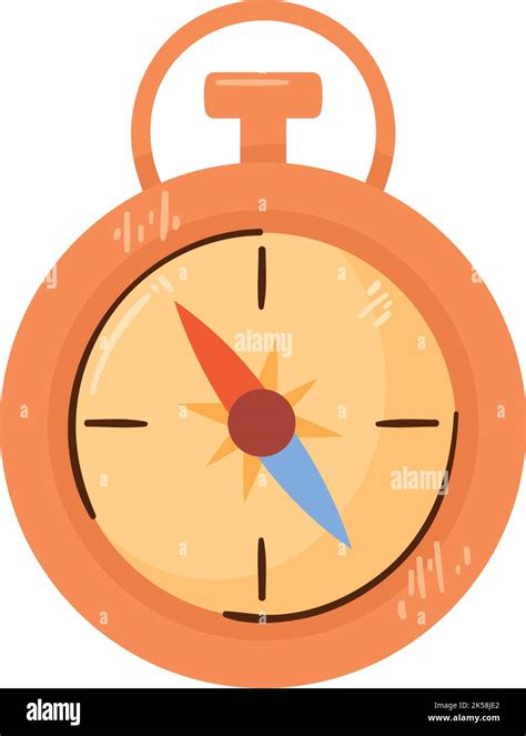 Compass Guide Device Isolated Icon Stock Vector Image And Art Alamy
