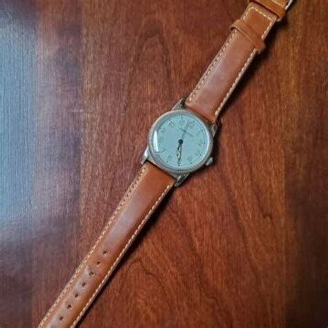 Hamilton 9715 Wwii Military Re Issue Lancaster Coin Edge Bezel Mens