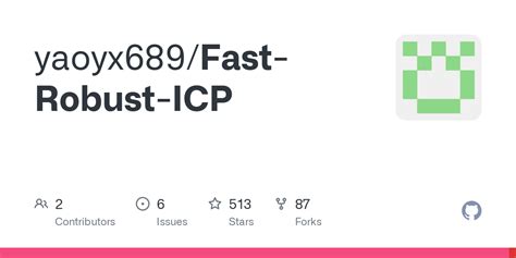 Github Yaoyx Fast Robust Icp