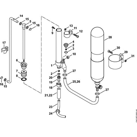 Pump Assembly For Stihl Sg Sprayer L S Engineers