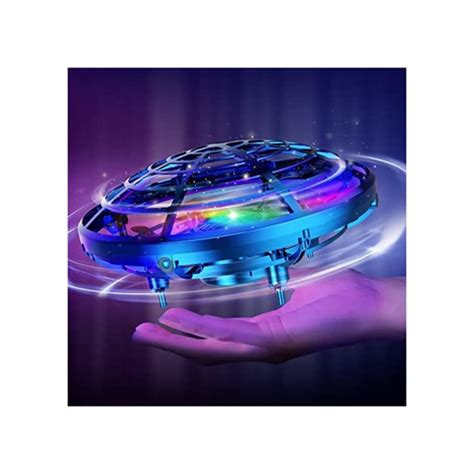 아이월드 플라잉볼 Deerc 장난감 미니 드론 어린이용 Ufo 헬리콥터 제스처 제어 실내 다섯 센서 360도 회전 장애물 회피