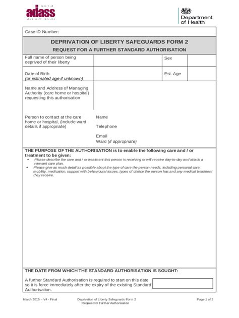 2 Dols Further Authorisation Request Final Doc Template PdfFiller