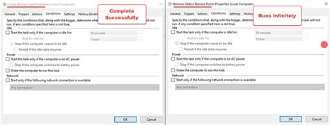 Task Scheduler Status Remains Running Programming And Development Spiceworks Community